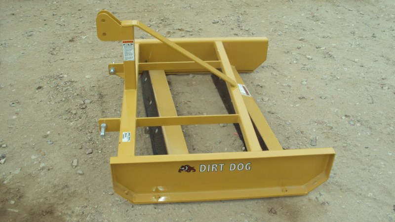 Dirt Dog NEW 3pt 4' CGRB48 bionic road grader Blade Rear-3 Point Hitch ...