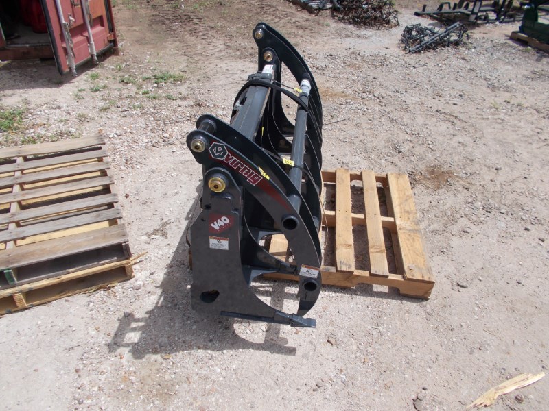 Virnig NEW 72" Virnig V40 ROOT RAKE GRAPPLE Grapple For Sale in ...