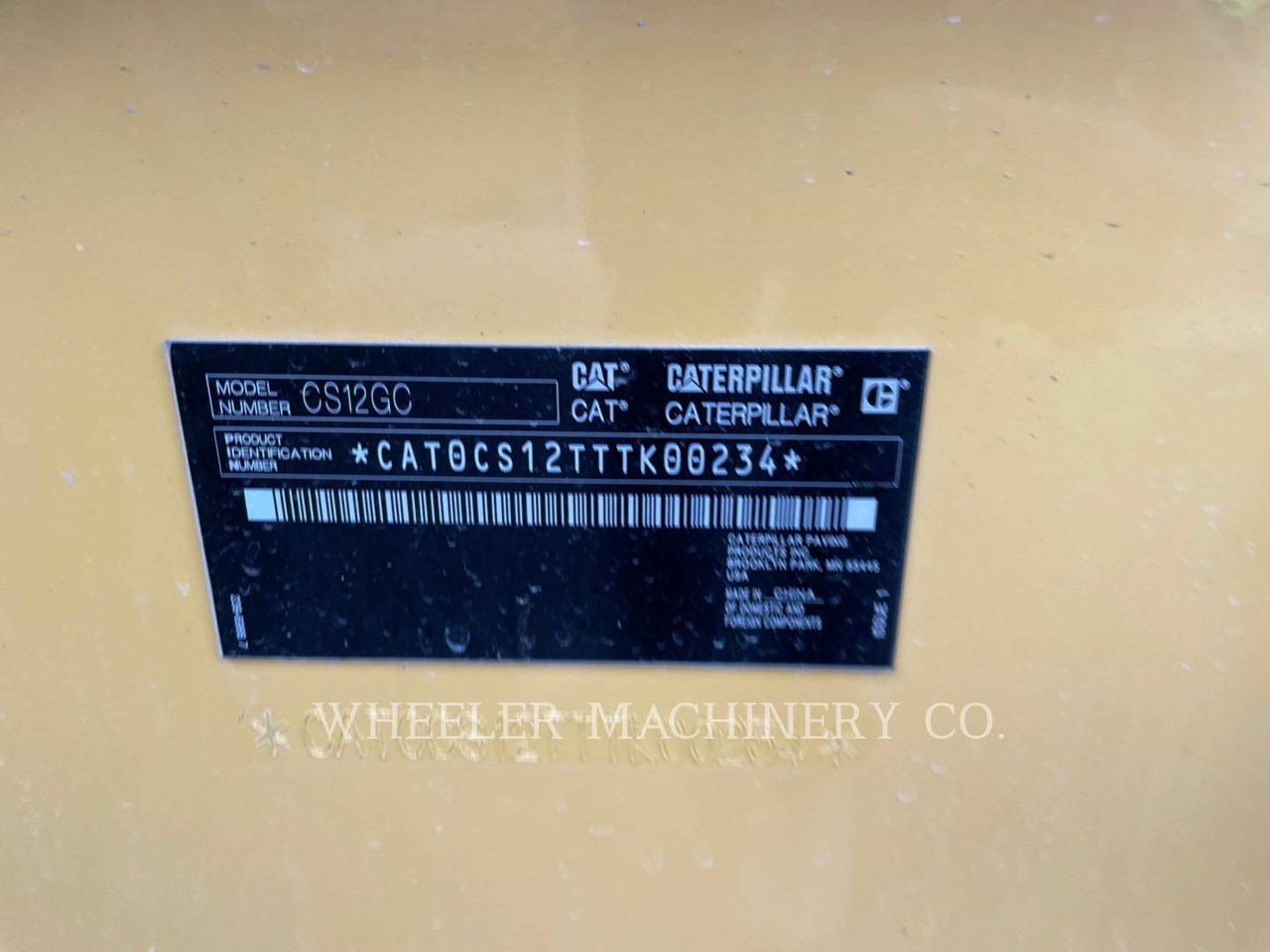 2022 Caterpillar CS12 GC Compactor For Sale in Salt Lake City Utah
