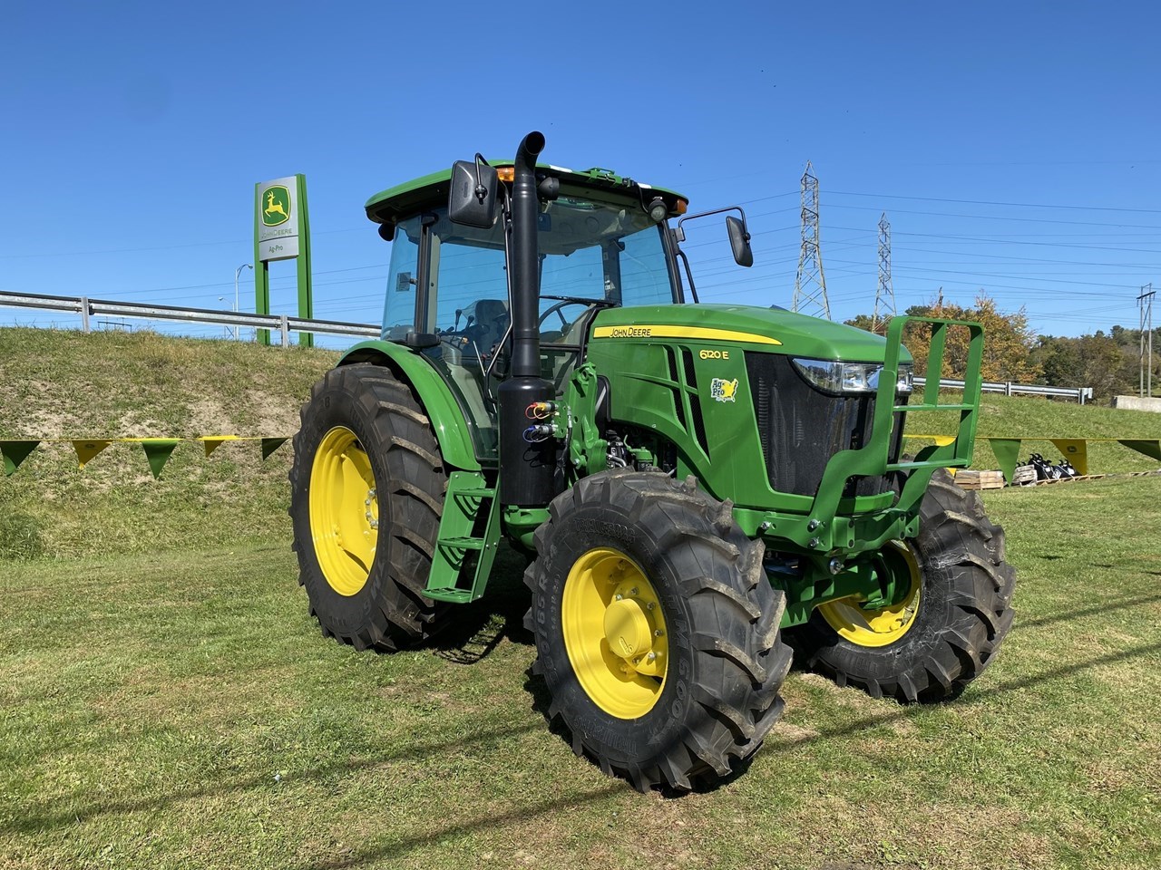 2022 John Deere 6120E Utility Tractor For Sale in St Clairsville Ohio