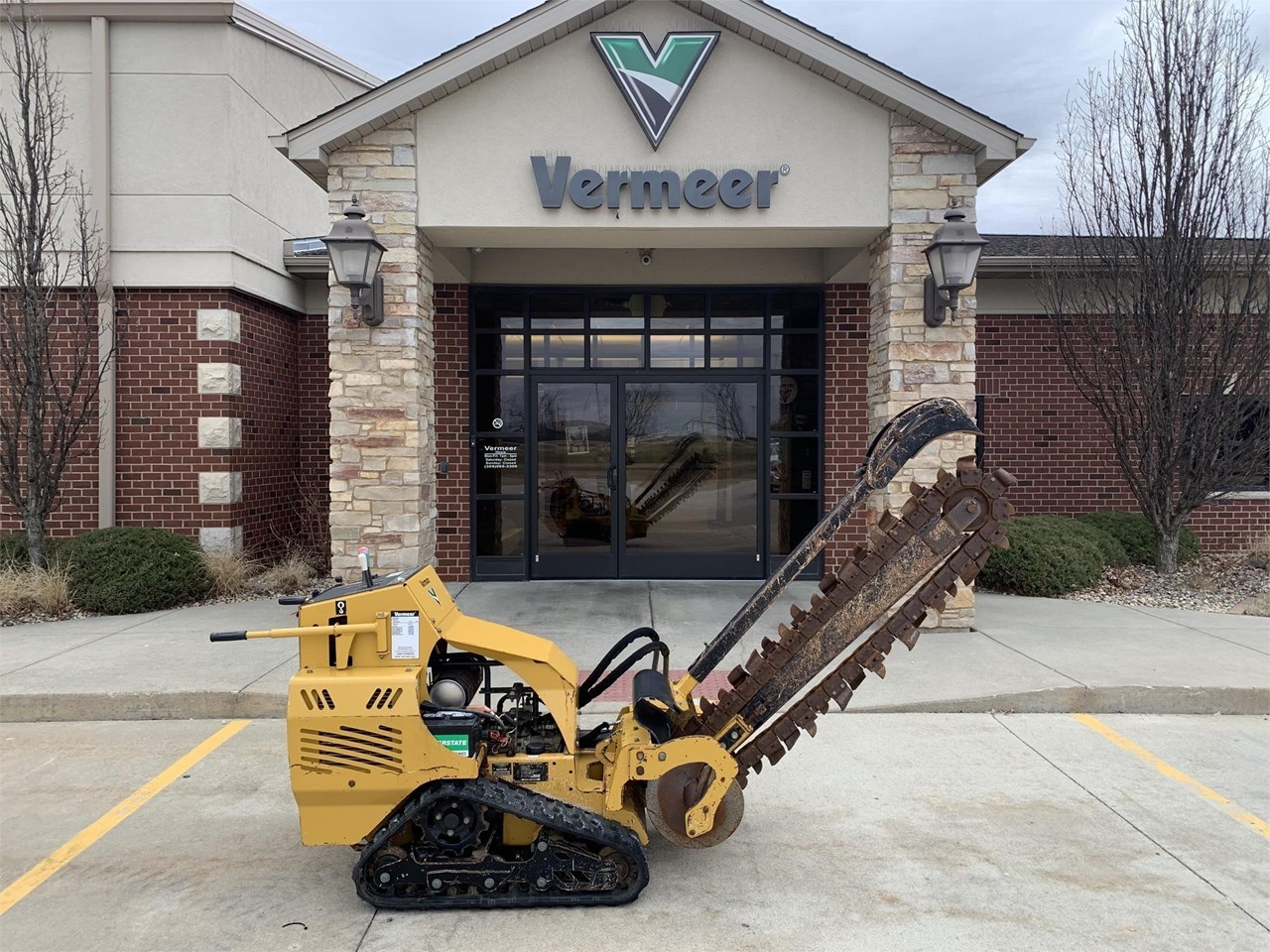 2017 Vermeer RTX250 Trencher For Sale in Goodfield Illinois