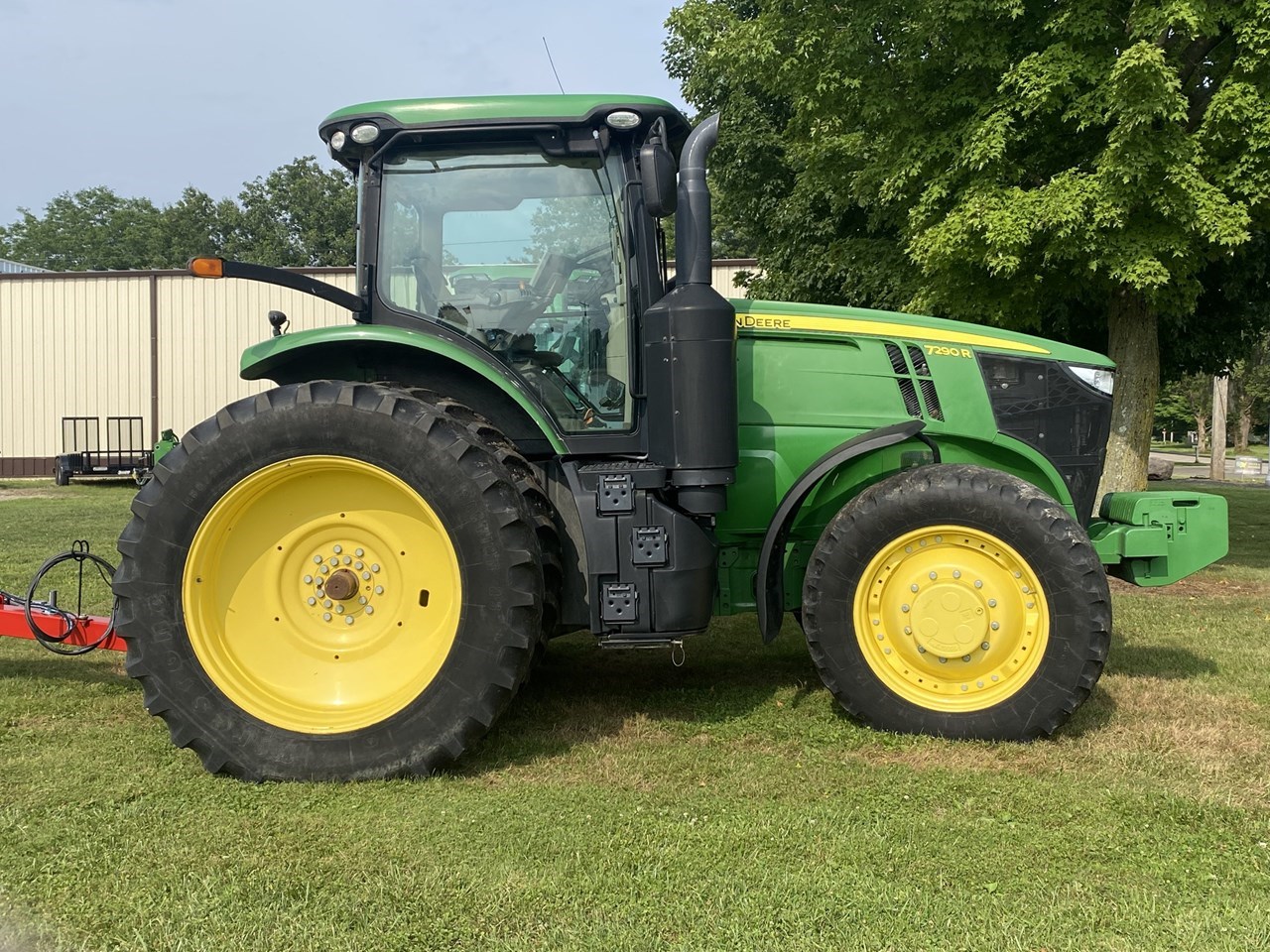 2015 John Deere 7290R Row Crop Tractor VerkaufKinsman Ohio