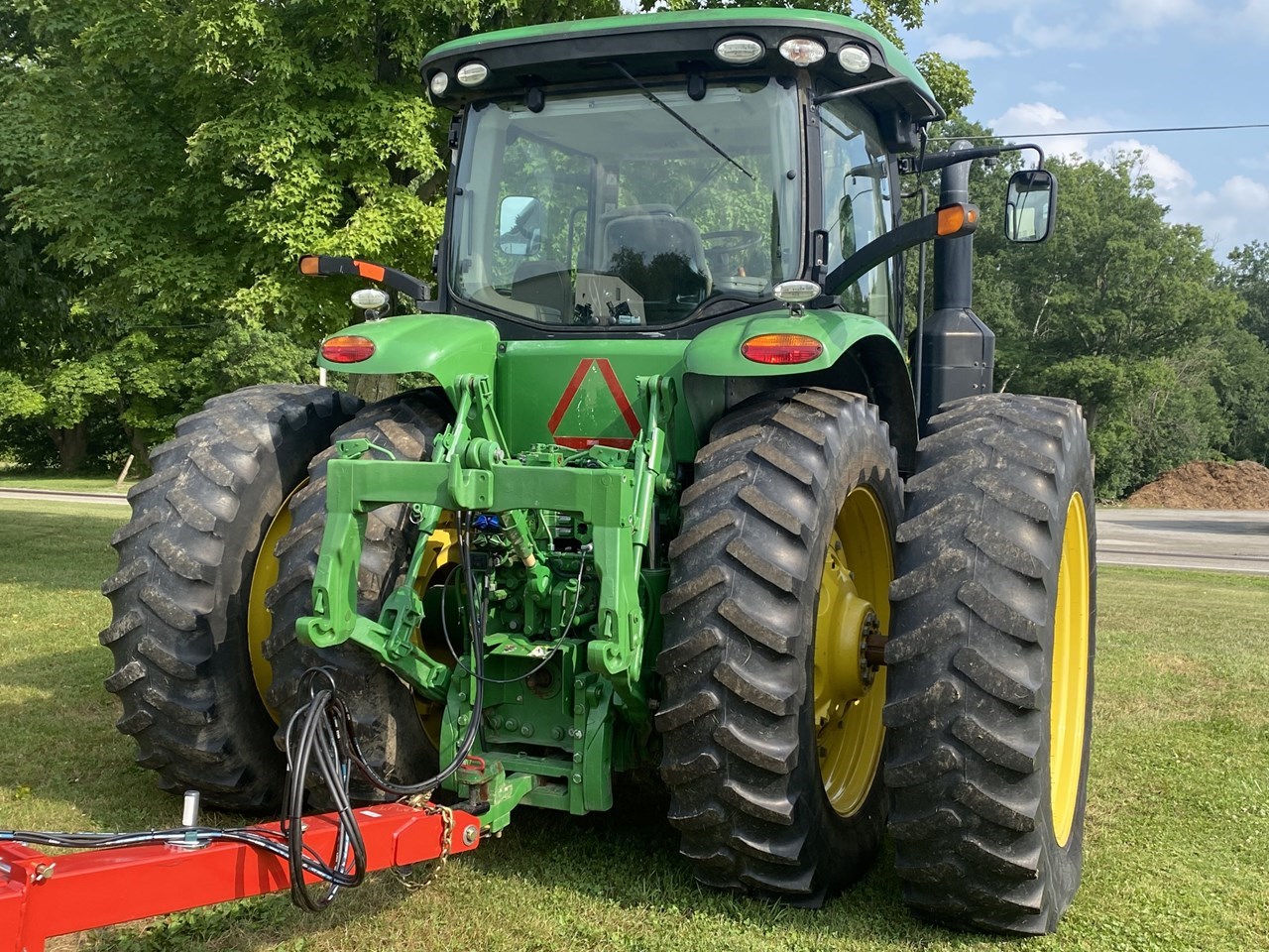 2015 John Deere 7290R Row Crop Tractor VerkaufKinsman Ohio