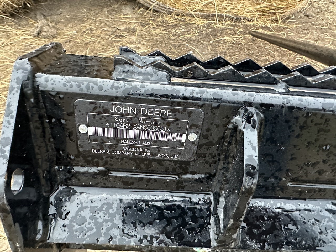 2022 John Deere AB21 Bale Spear For Sale in Lacon Illinois