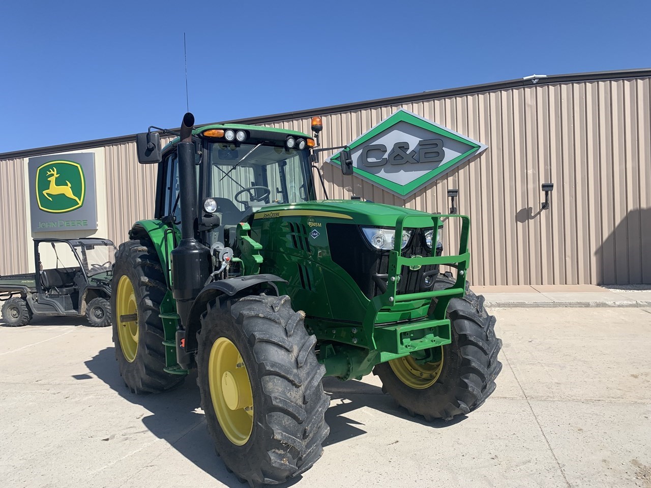 2019 John Deere 6145M Row Crop Tractor VerkaufSibley Iowa