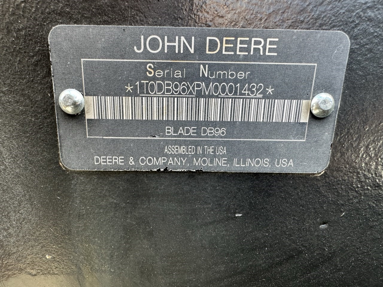 2021 John Deere DB96 Dozer Blade implementos A La VentaOklahoma City ...