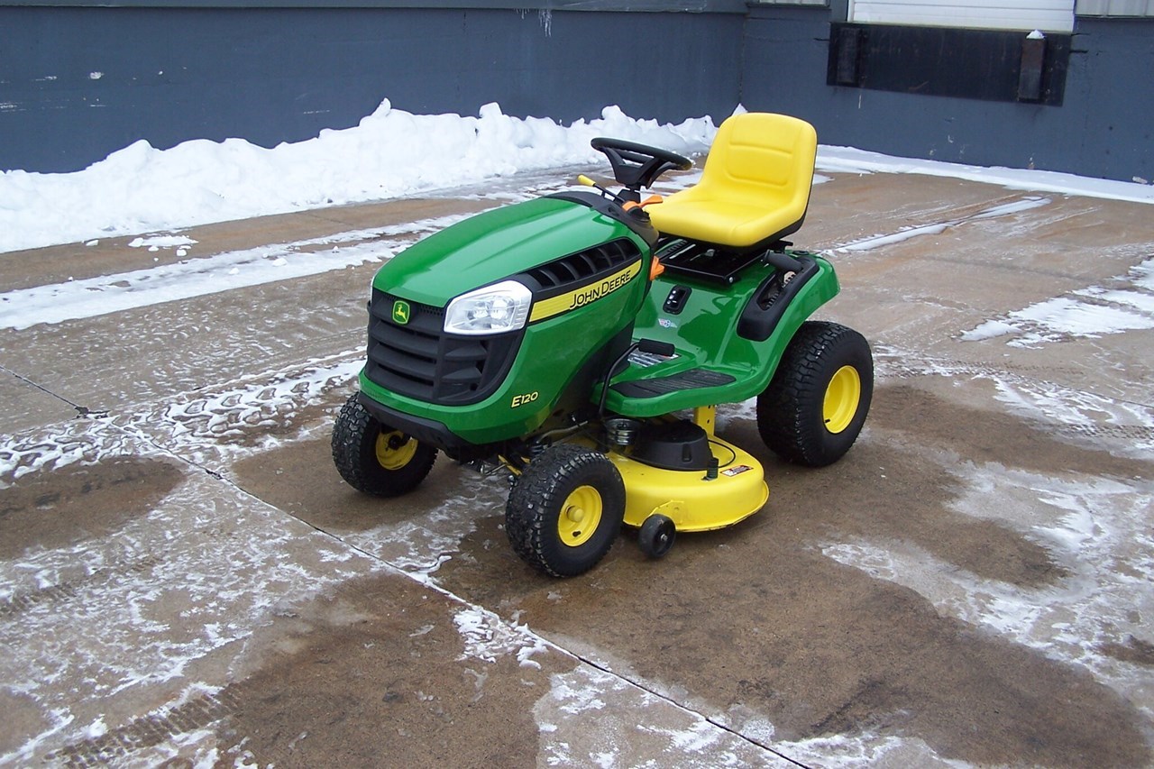 2020 John Deere E120 Riding Mower For Sale » Roeder Outdoor Power