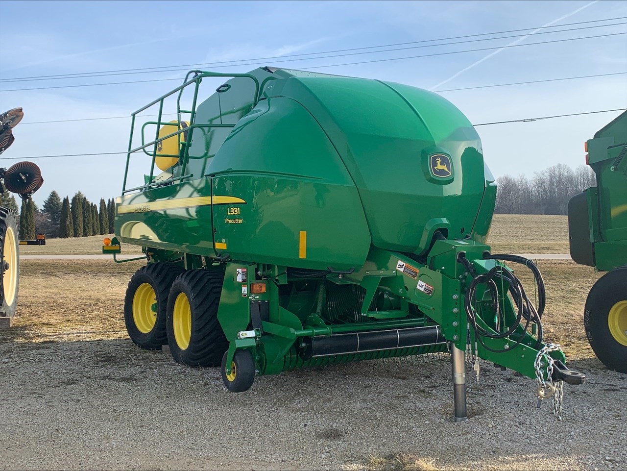 2022 John Deere L331 Baler-Big Square For Sale in Campbellsport Wisconsin