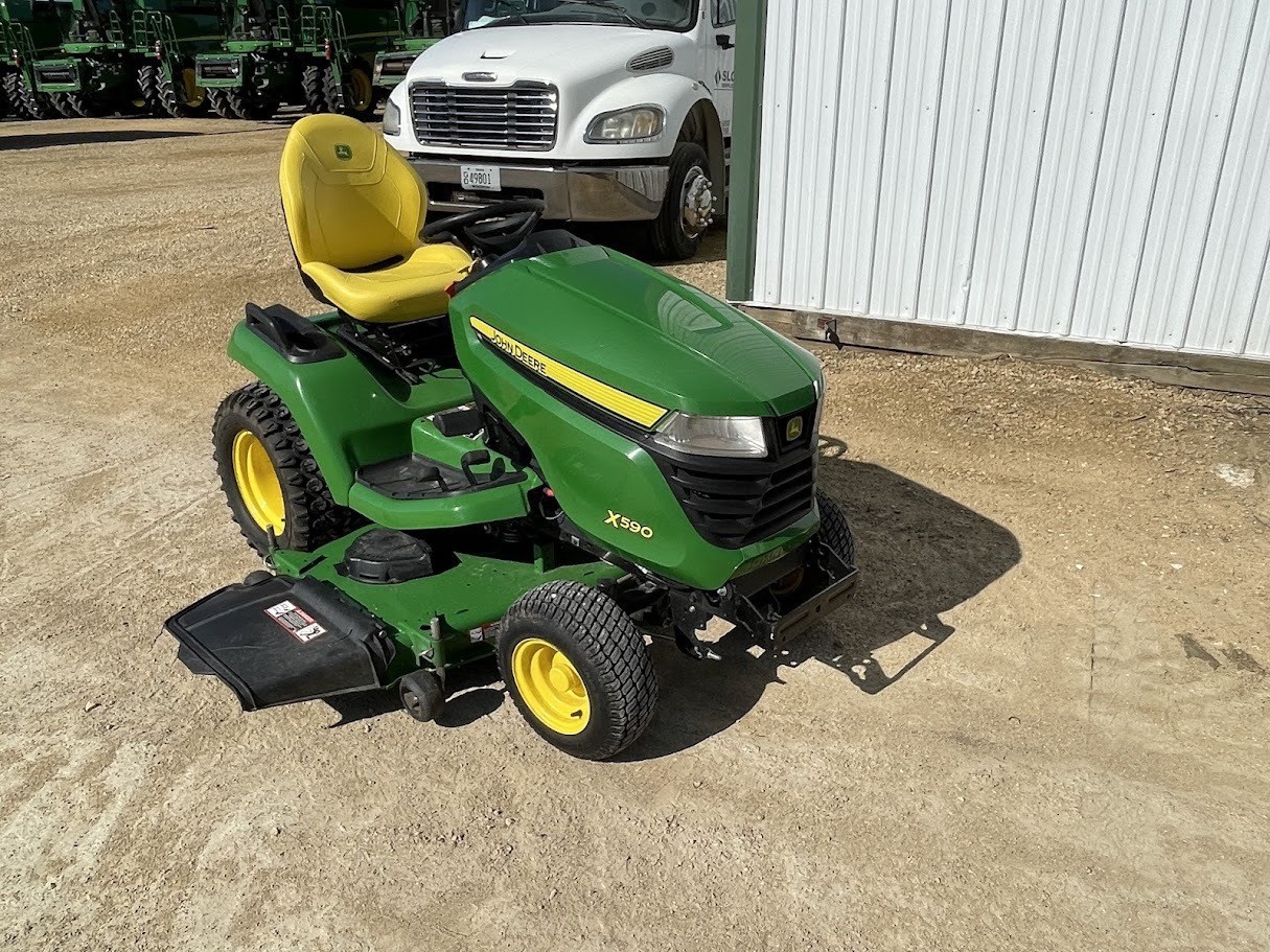 2023 John Deere X590 Riding Mower For Sale in Bloomington Wisconsin