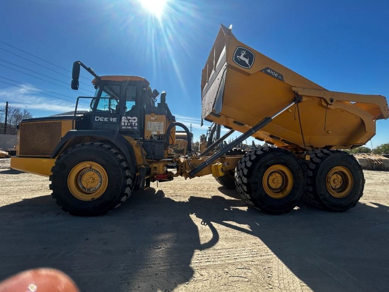 2022 John Deere 410E-II Dump Truck For Sale in Chandler Arizona