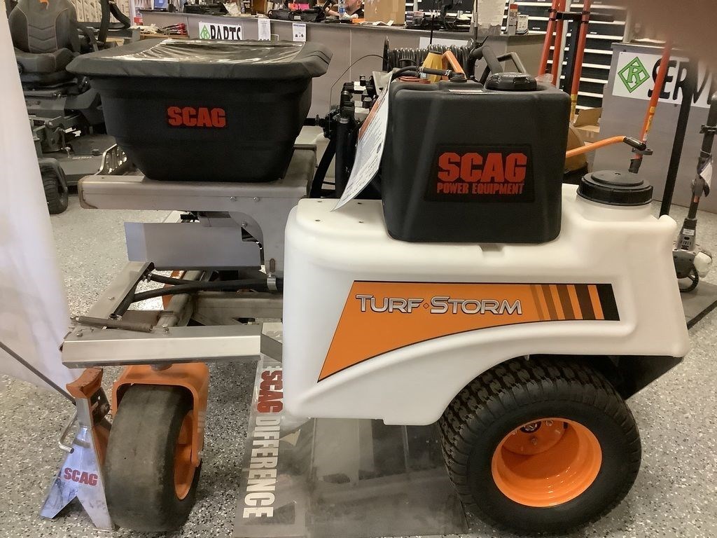 Scag Turf Storm STS60-21BV Spreader-3 Point Hitch For Sale in Freeburg ...