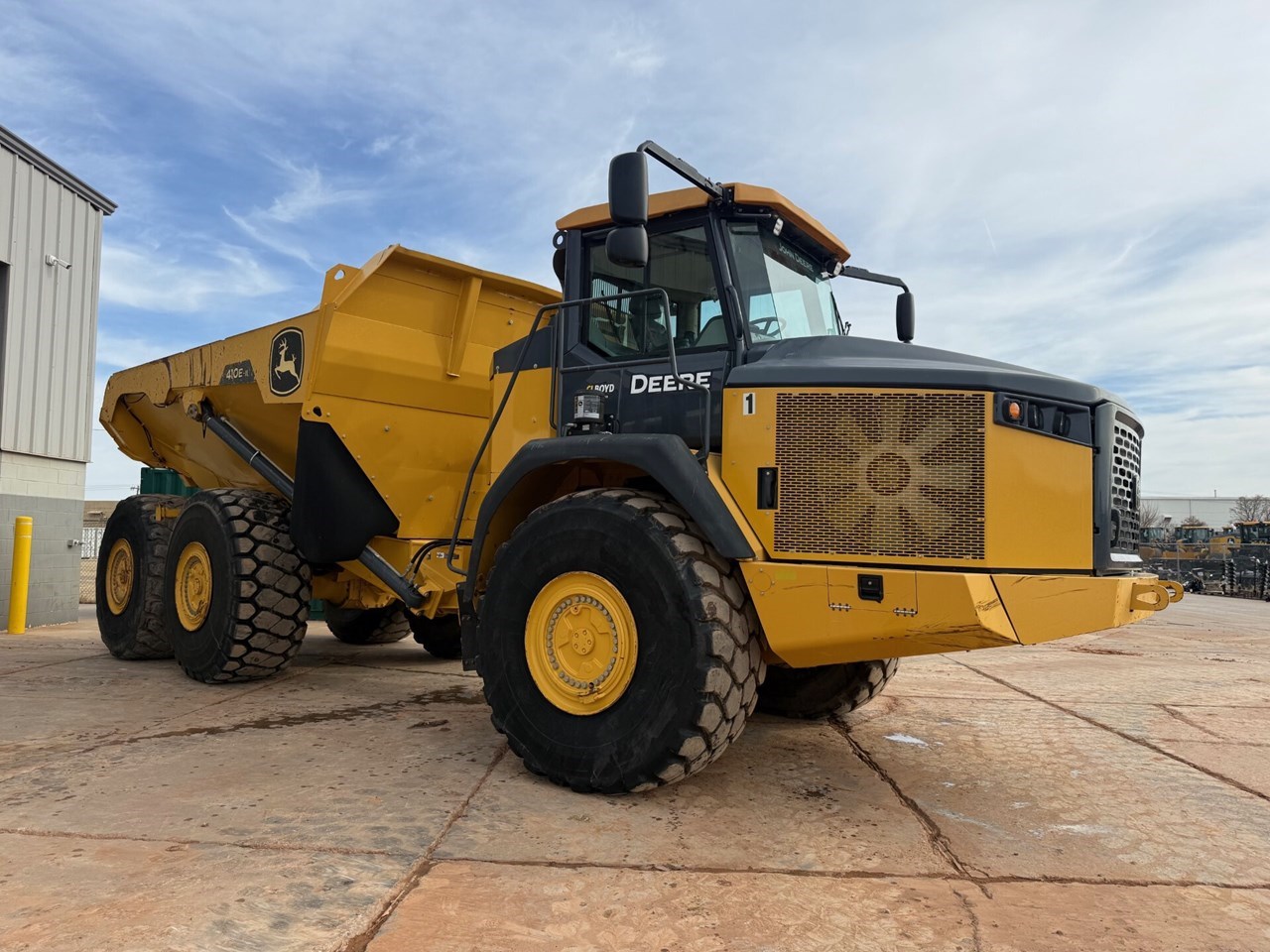 2021 John Deere 410E-II Dump Truck For Sale in Oklahoma City Oklahoma