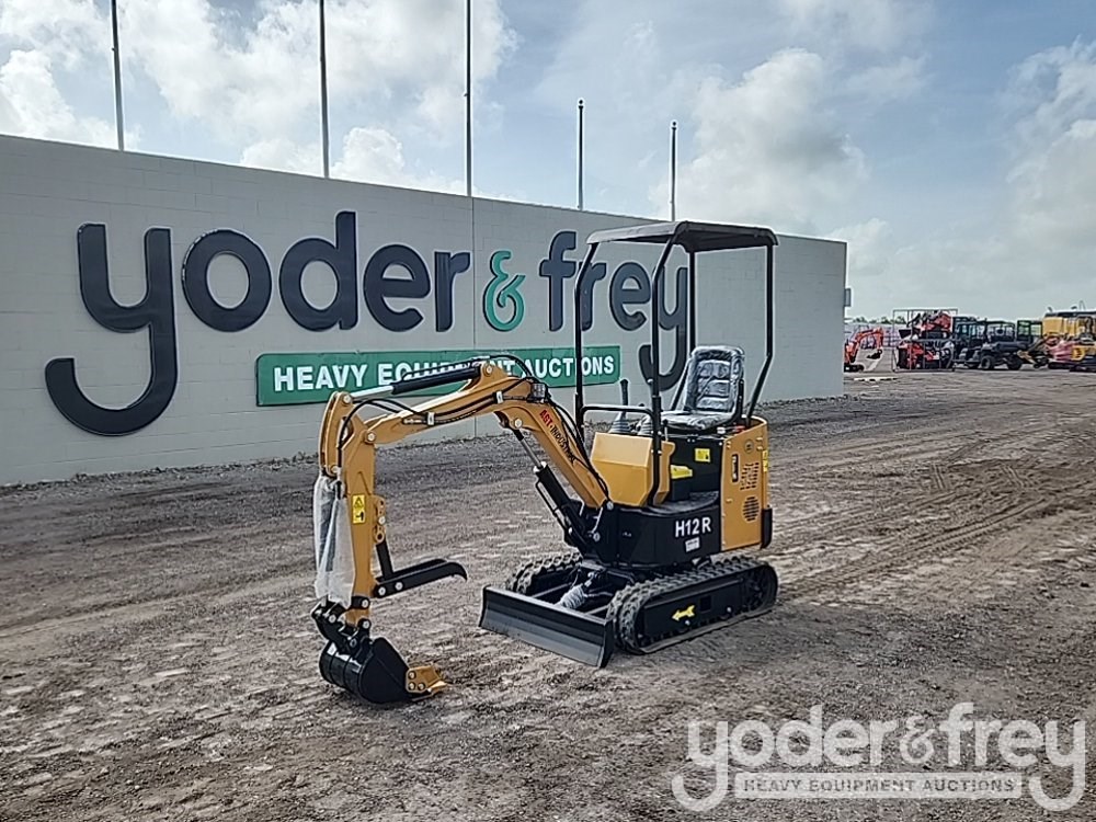 2024 AGT H12R Mini Excavator Auction in Sealy (Houston) Texas