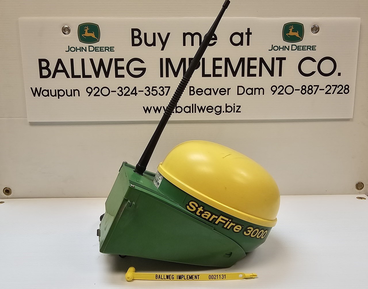 John Deere SF3000 RTK Ready Receiver w/ RTK 900 Radio Precision Farming ...