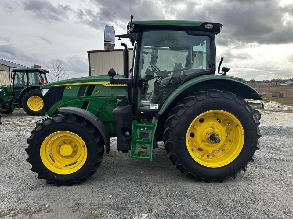 2024 John Deere 6R120 A/C CAB 4WD 132HP TRACTOR Utility Tractor ...
