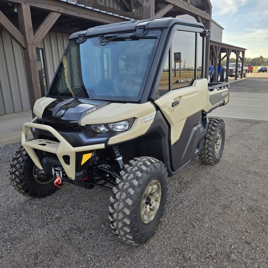 2025 Can-Am Defender Limited HD10 Desert Tan & Stealth Black Utility ...