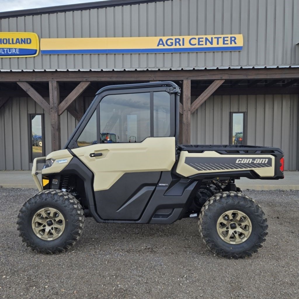 2025 Can-Am Defender Limited HD10 Desert Tan & Stealth Black Utility ...
