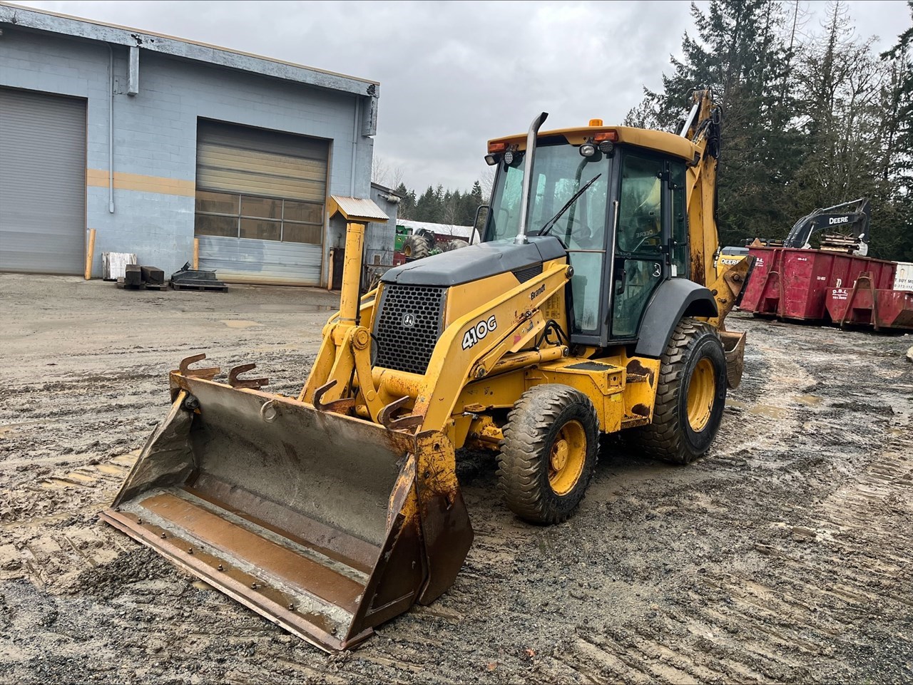 2005 John Deere 410G Loader Backhoe For Sale in Nanaimo British Columbia