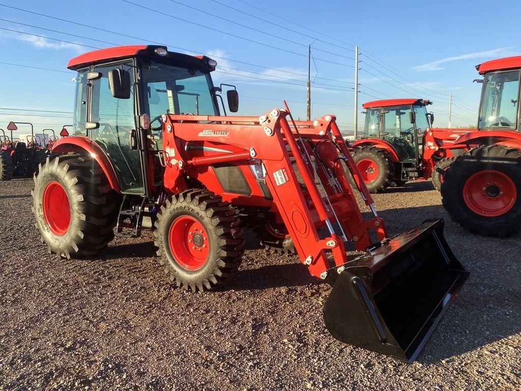 2025 Kioti RX7320PC Turbo 4x4 Power Shuttle Cab Tractor Loade Loader ...
