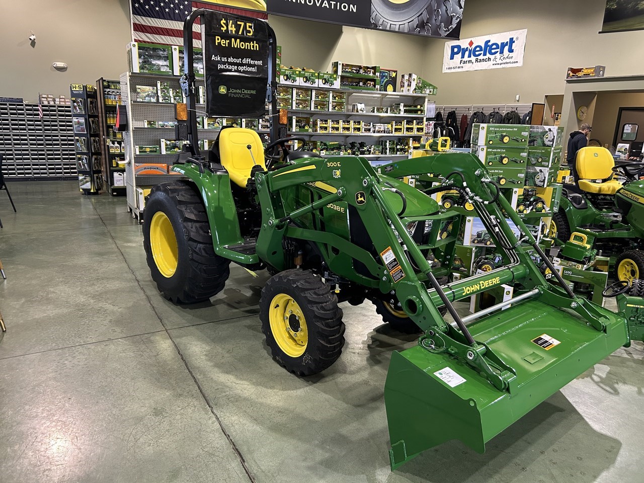 2025 John Deere 3038E Compact Utility Tractor For Sale in Zanesville Ohio