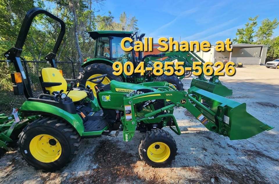 2025 John Deere 2025R Compact Utility Tractor A La VentaSt Augustine ...