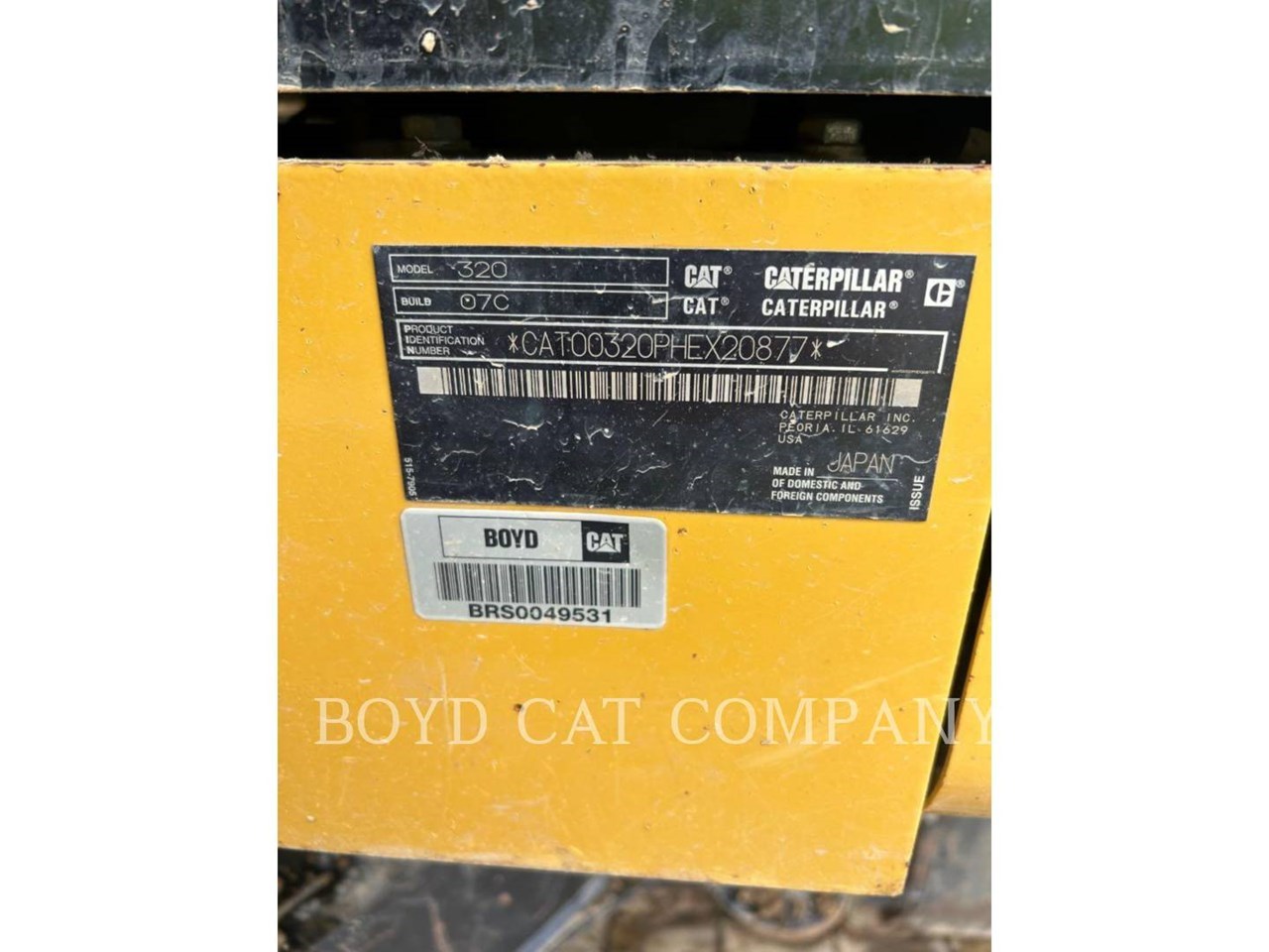 2020 Caterpillar 320-07 Excavator-Track For Sale in Louisville Kentucky